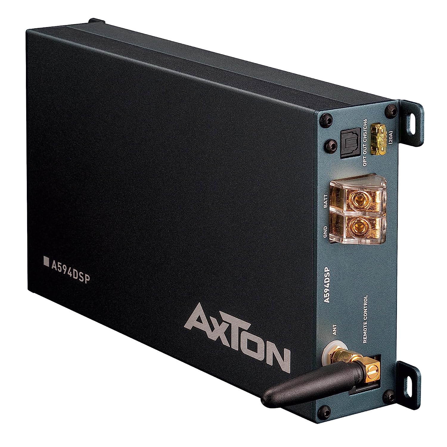 AXTON A594DSP 4-Kanal Verstärker mit 6-Kanal DSP, Handy App-Steuerung, Bluetooth Audiostreaming